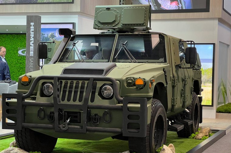 AM General Features HUMVEE Saber Light Tactical Vehicle At, 41% OFF