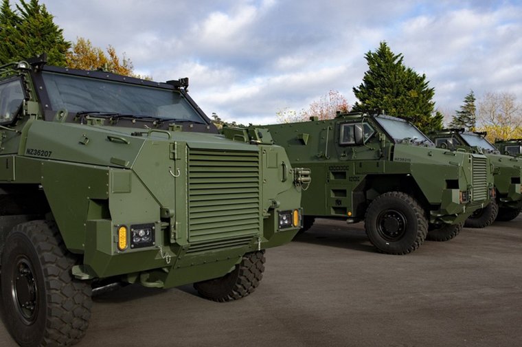 New Zealand receives first Bushmaster protected vehicles - Naval ...