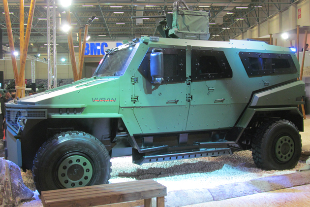IDEF 2015: BMC unveils Vuran 4x4 - News - Shephard