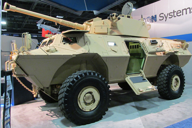 AUSA 2013: Textron unveils new direct fire Commando vehicle - News ...