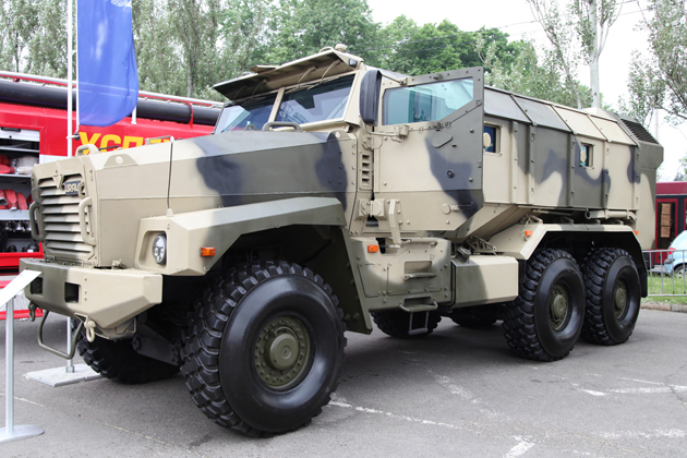 Urals Automotive Plant presents new armoured vehicles - News - Shephard