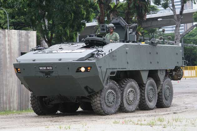 Singapore armour training in Taiwan - News - Shephard